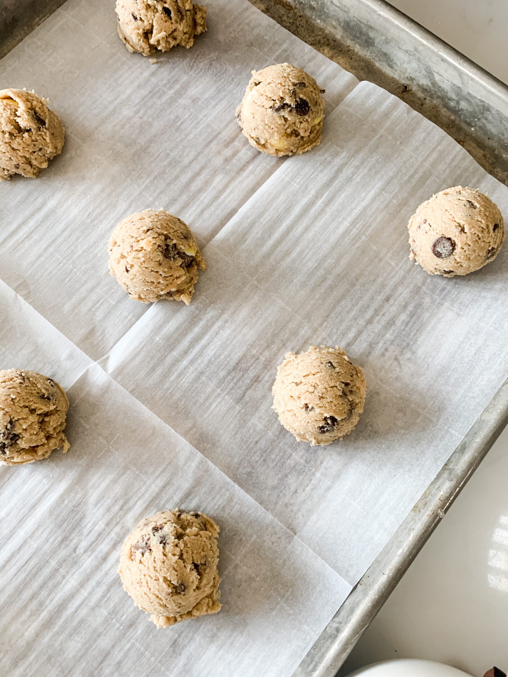 Clover Lane Blog - Chewy Cadbury Mini Egg Cookies