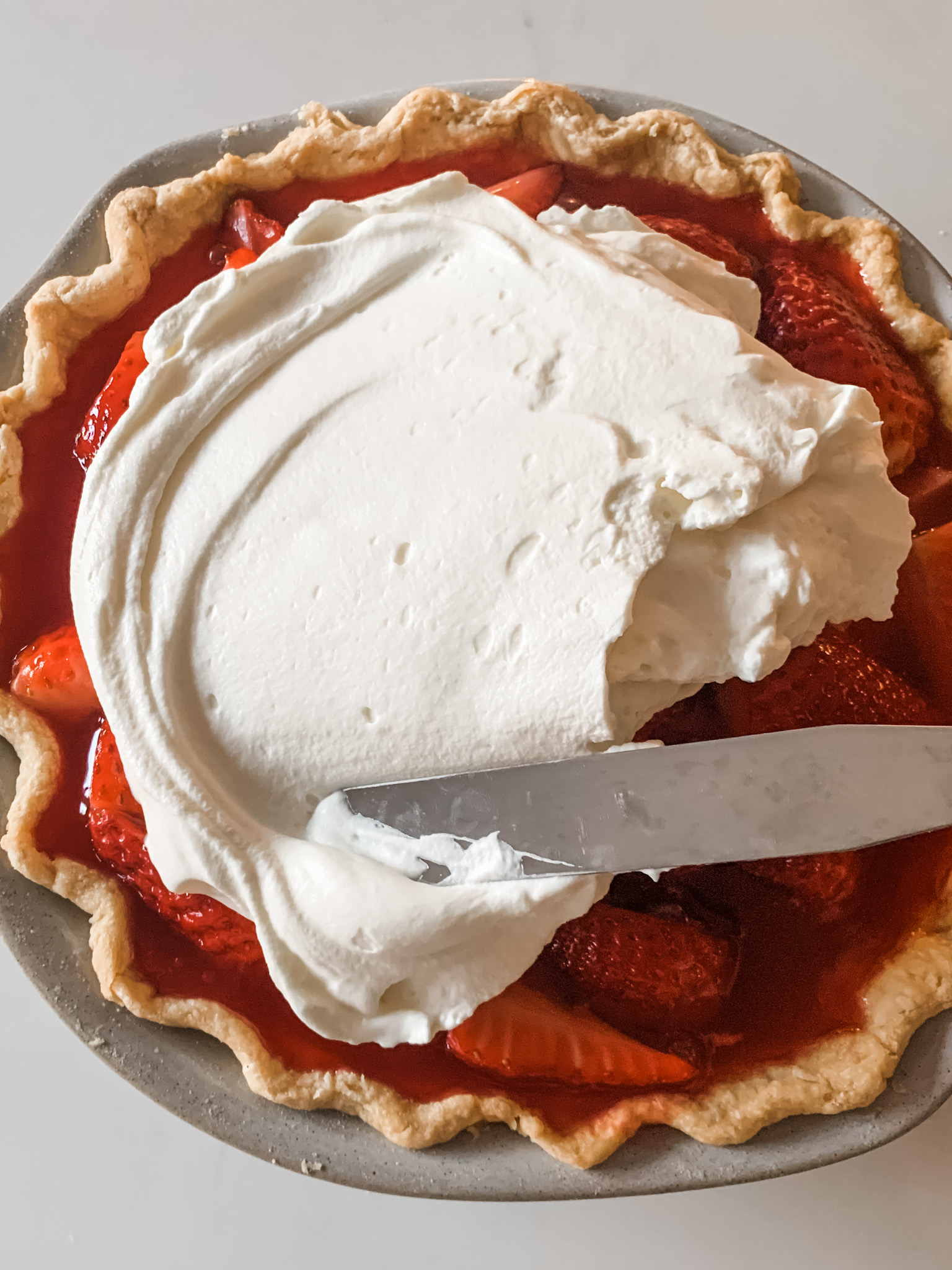 Clover Lane Blog- Fresh Fruit Pie- Raspberry, Strawberry, or Peach
